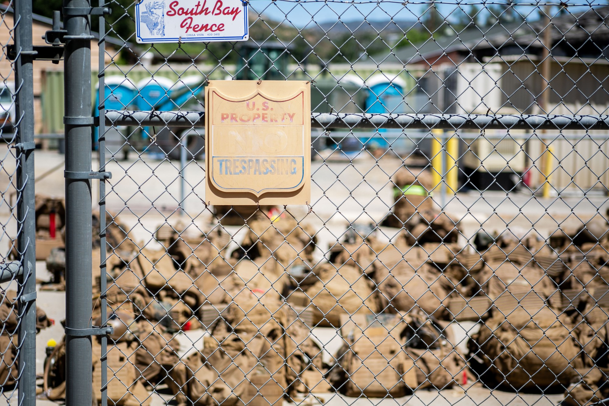 Border Report: Marines Return to Imperial Beach After Laying Miles of ...