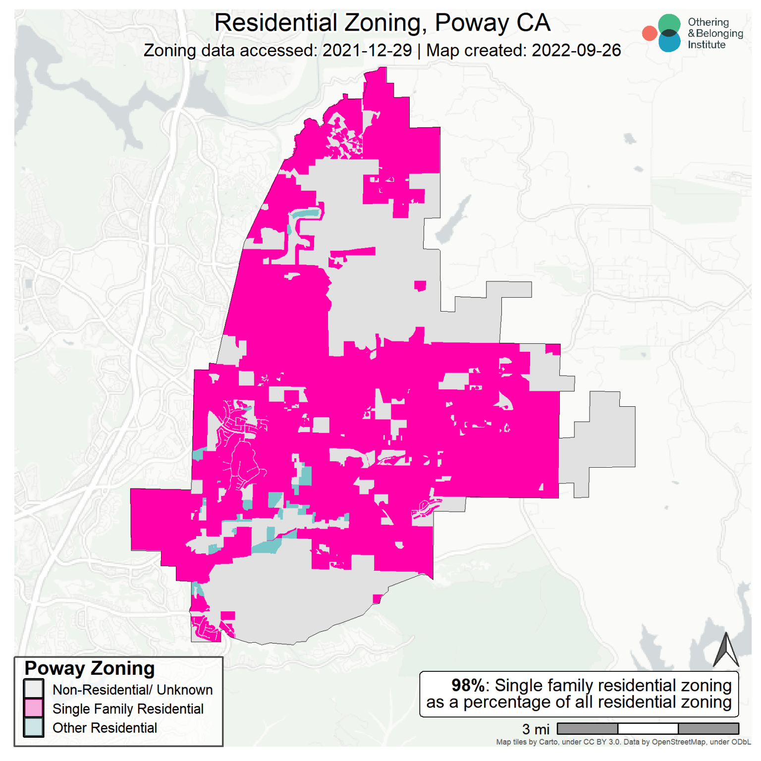 Poway Is a Paradise of Single-Family Zoning